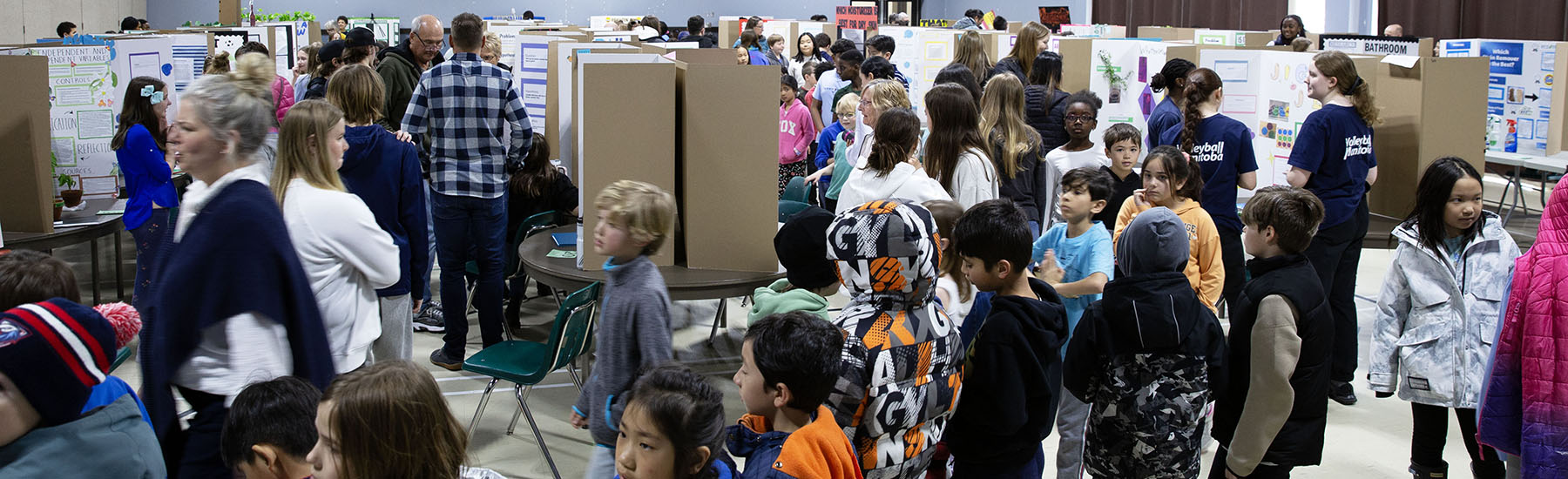 Celebration of Learning at Grade 7 Science Fair - Linden Christian School